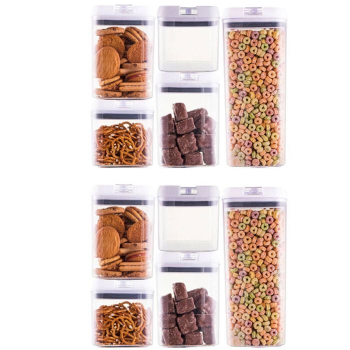 Avanti 2 x 5 Piece Flip Top Starter Pack Air Tight Containers 10pc ...