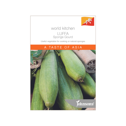 Johnsons World Kitchen Luffa Sponge Gourd Seeds - Bunnings Australia
