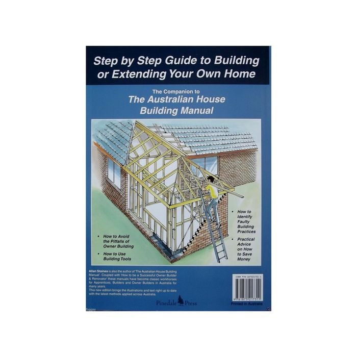 House Building Manual Successful Owner Builder Renovator 3 Allan ...