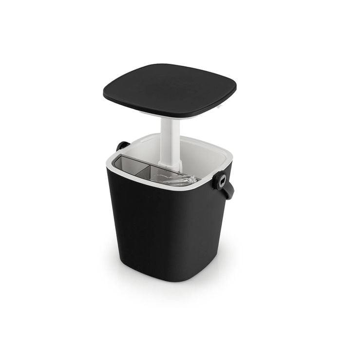 Costway 15L Portable Ice Box Bar Bucket Beverage Cooler Black ...