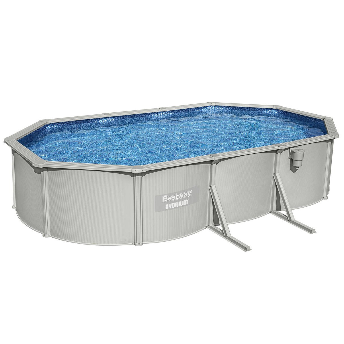 Bestway 6.10m x 3.66m x 1.22m Hydrium Oval Pool Set - Bunnings Australia