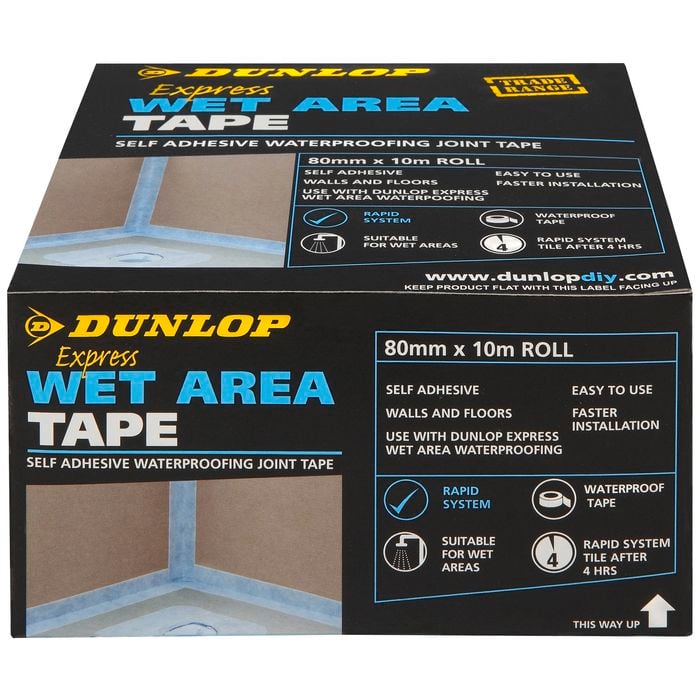 Dunlop 10m Express Wet Area Waterproofing Tape - Bunnings Australia Dunlop 10m Express Wet Area Waterproofing Tape - Bunnings Australia