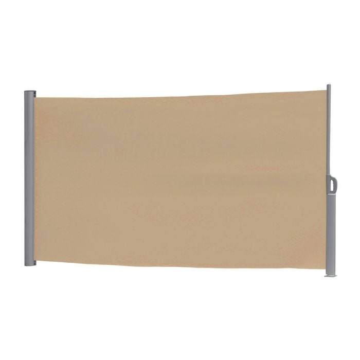 Pillar 2 x 3m Sandstone Retractable Awning Screen - Bunnings Australia