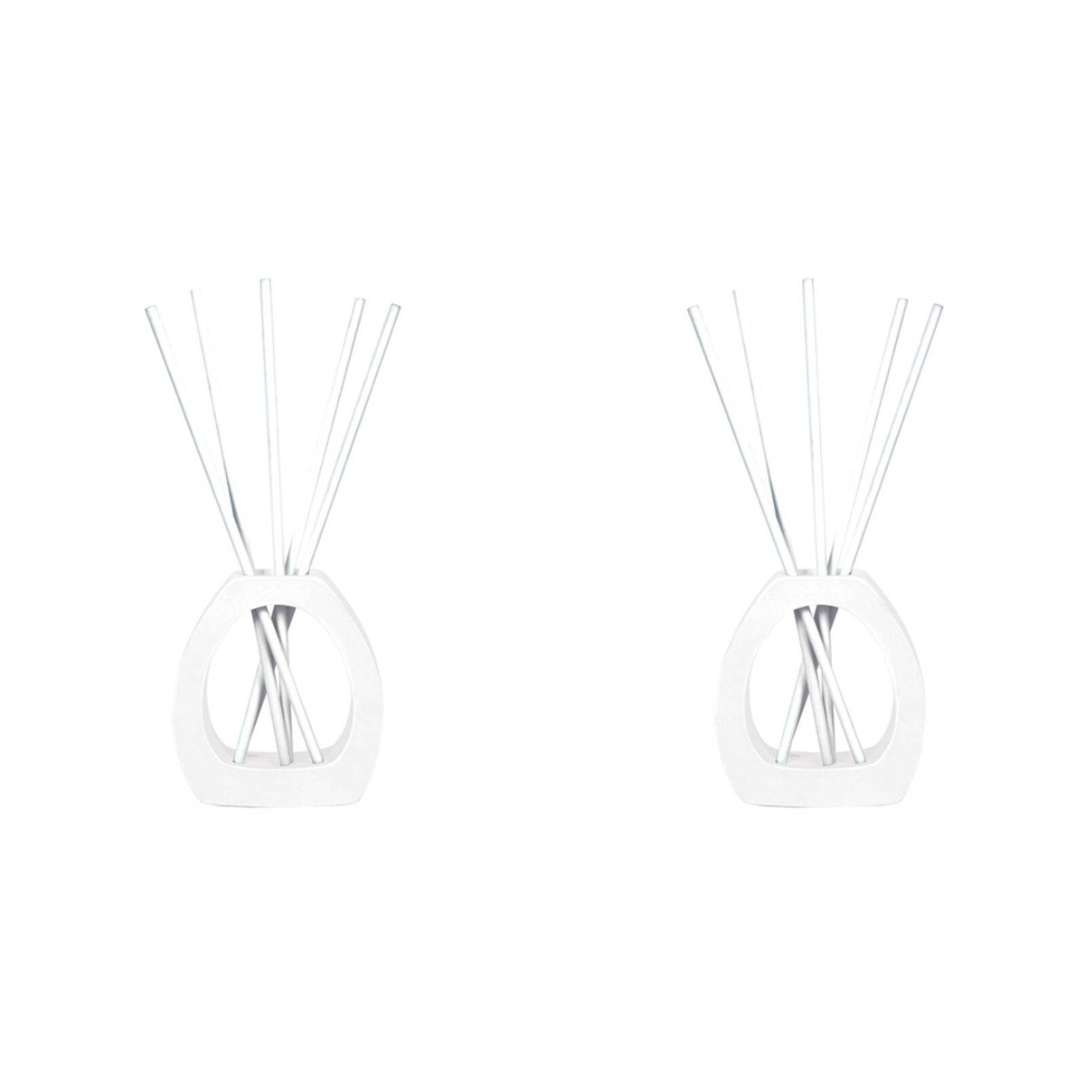 2PK Arome Ambiance Arch Series Liquidless Reed Diffuser Set Clear Air ...