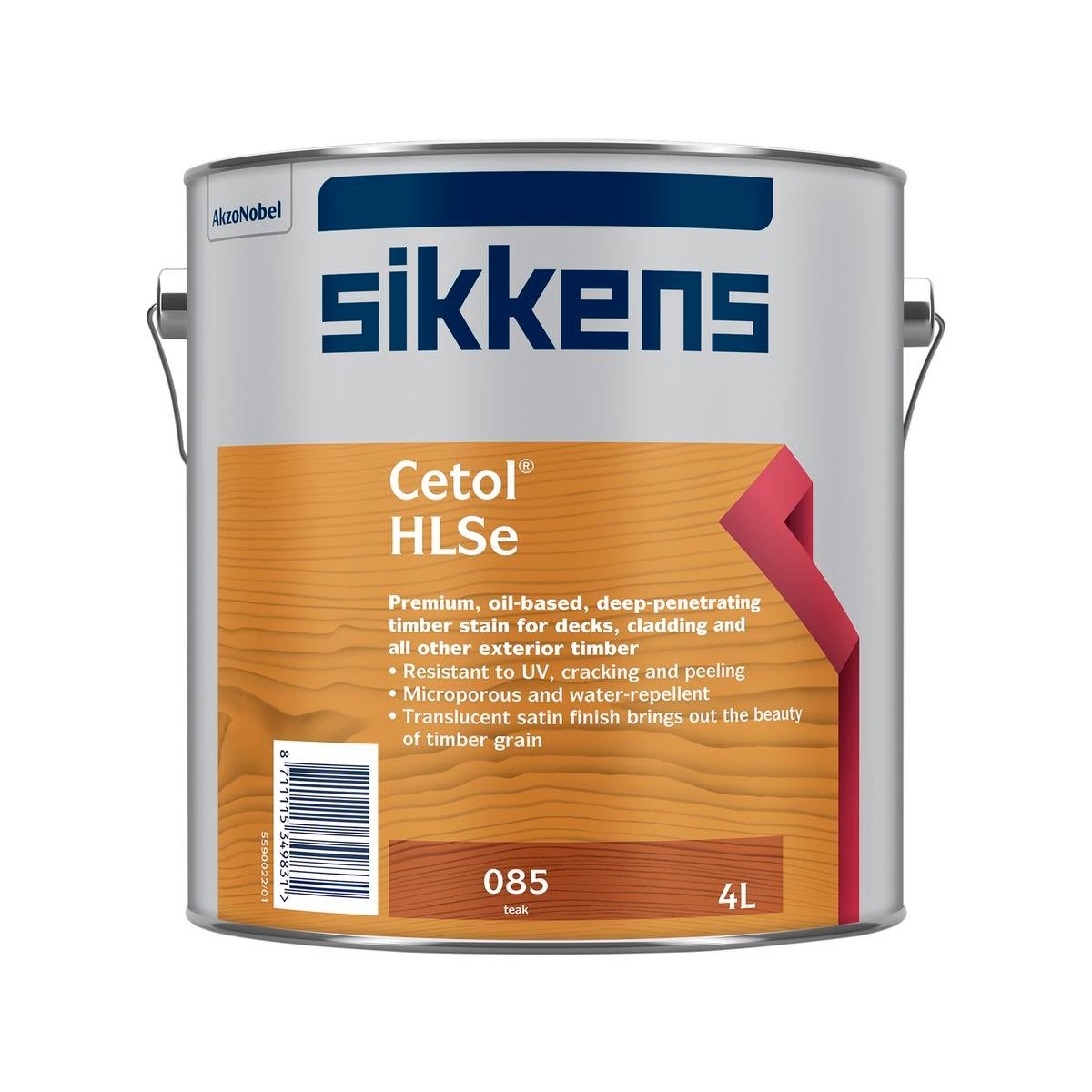 Sikkens 4L Cetol HLSe Timber Finish - Teak - Bunnings Australia