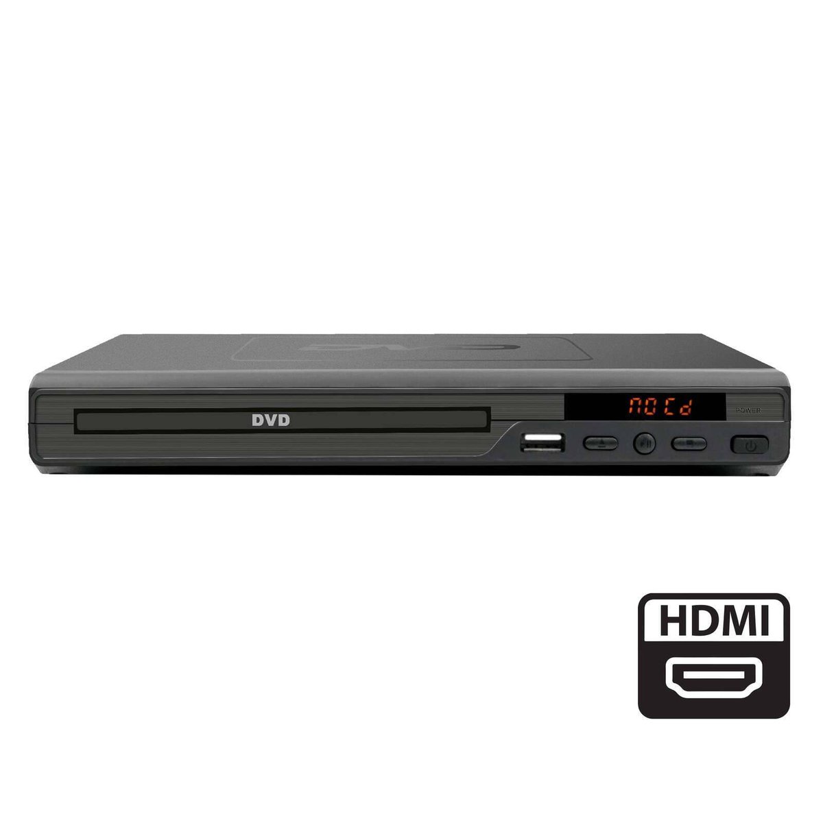 Lenoxx HDMI DVD Player (Black) w/ Remote Control, Compact Size, 8 ...