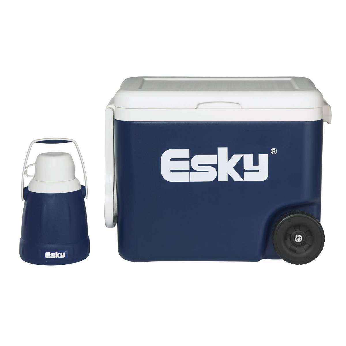 Esky 45L Blue Wheeled Hard Cooler With 2.5L Jug - Bunnings Australia