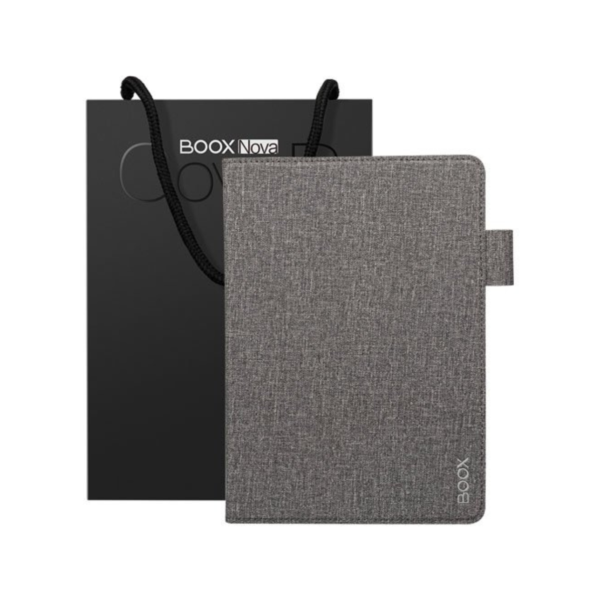 ONYX BOOX Stick Cover Case for Nova2 Nova3 Grey Felt Fabric w/ Adhesive ...