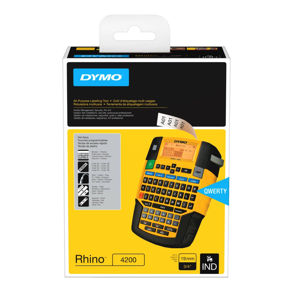 DYMO Rhino 4200 Industrial Label Maker - Bunnings Australia