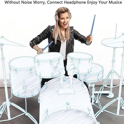 Powerstrike AIR Virtual Electronic Drum Kit - 7-Piece Invisible Digital ...