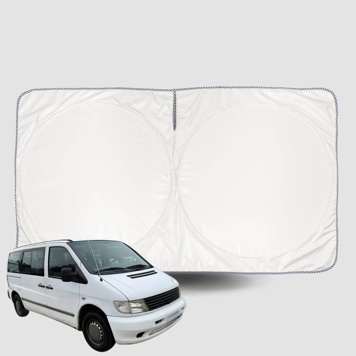 Windscreen Sun Shade for Mercedes-Benz Vito Van 2003-2013 Universal Fit ...
