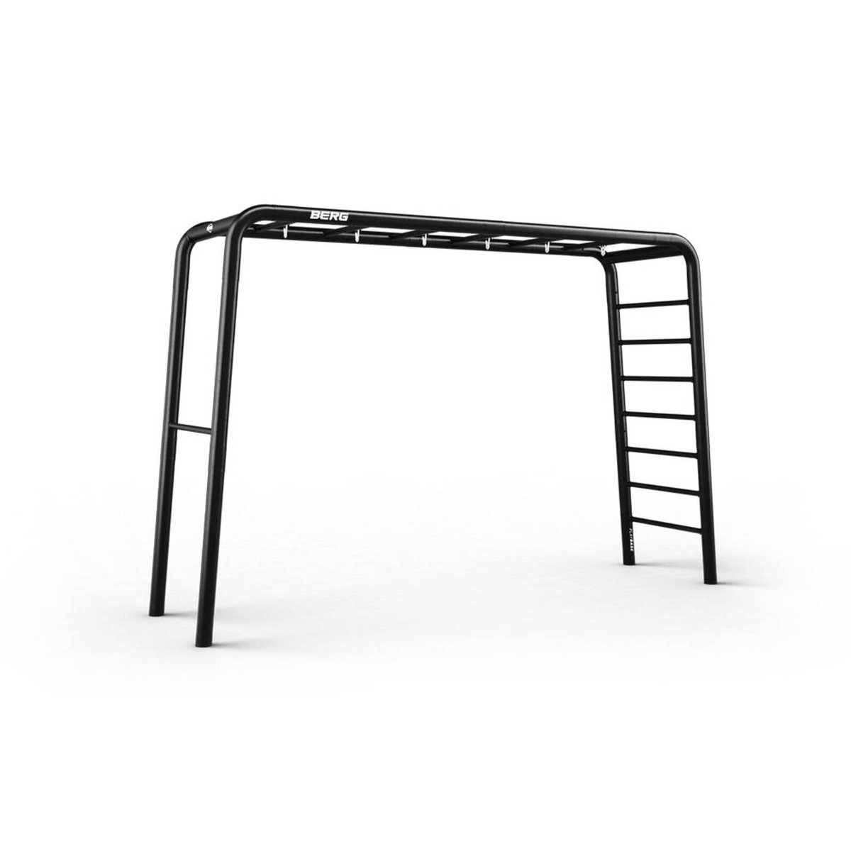 Berg Playbase Steel Tumble Bar/Ladder Large 380x245cm - Black - Bunnings Australia