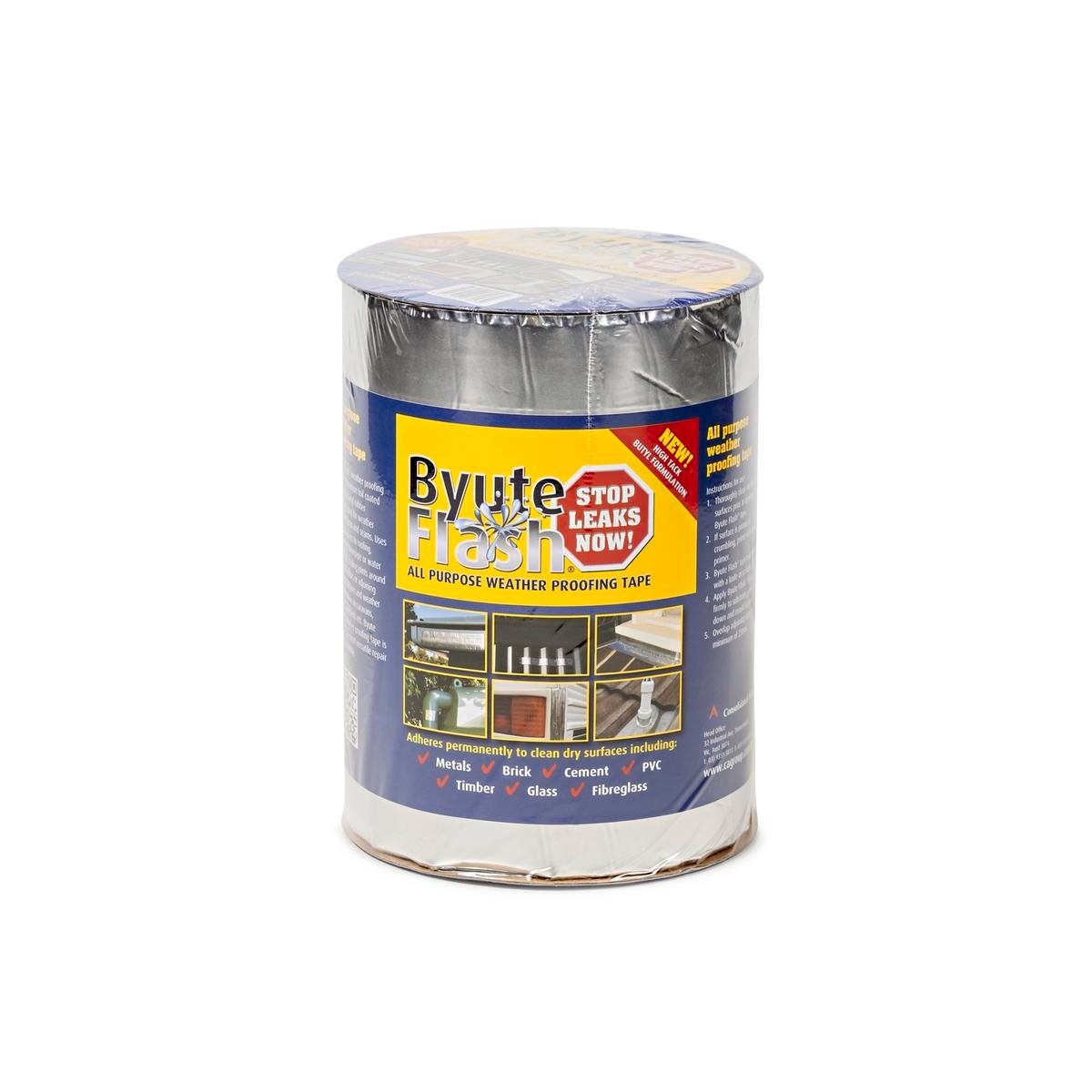 CAgroup 200mm x 10m Weatherproof Byute Flash Flashing Tape - Bunnings ...