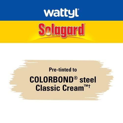 Wattyl Solagard 4L Pre-tinted Classic Cream Semi-Gloss Exterior Paint ...