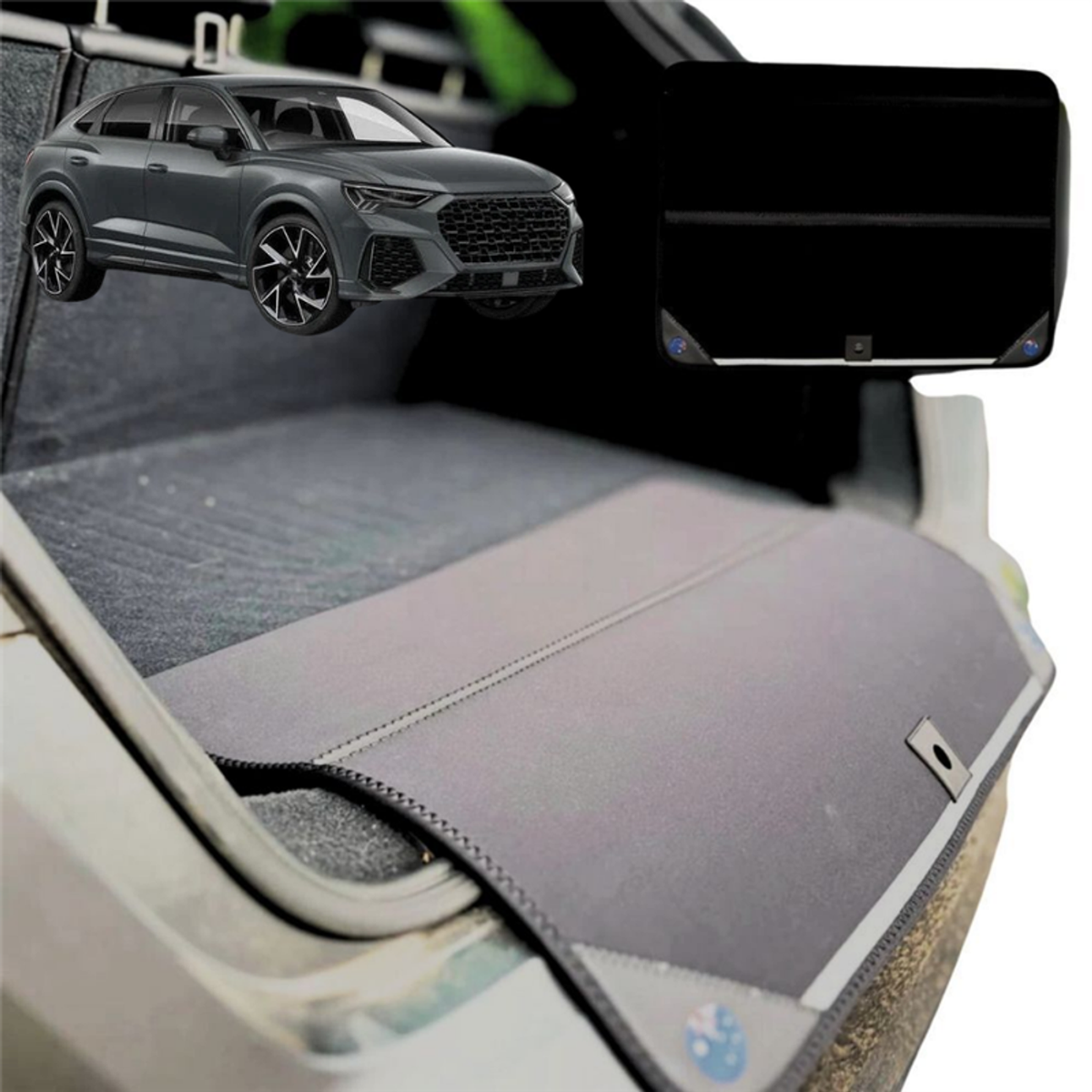 Rear Cargo Boot Bumper Protector for Audi Q3 RSQ3 2018 - Current F3 ...