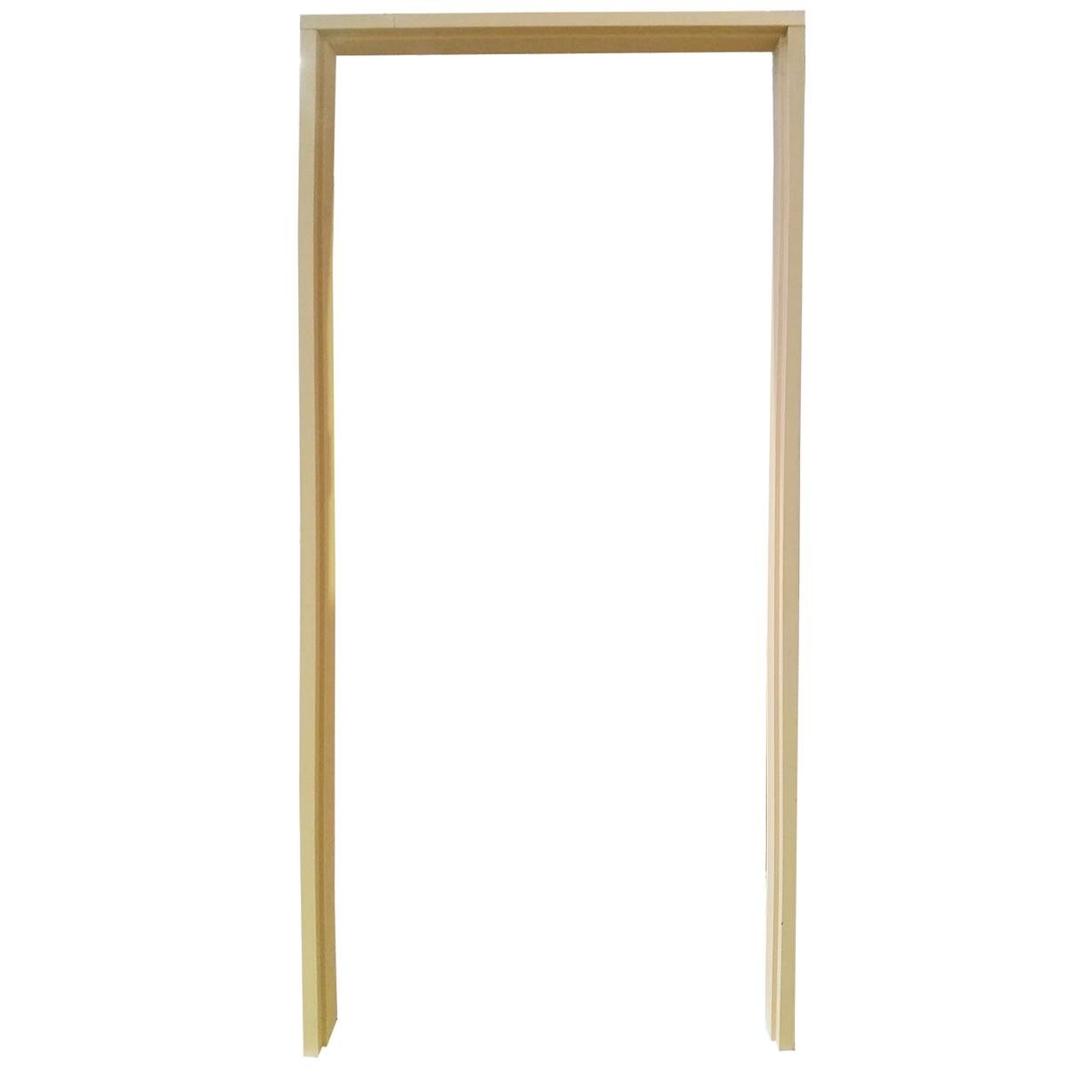 Hume 2100 x 820 x 112mm Door Jamb Set MDF Primed 18mm Double Rebate ...