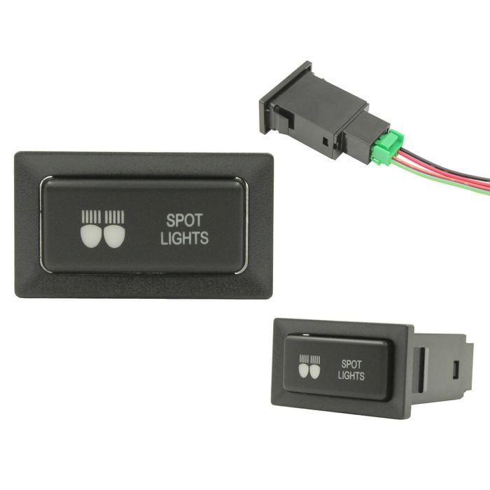 Switch Boss Horizontal Push Switch fits pre-2002 Toyota 75/78/79/80/90 ...