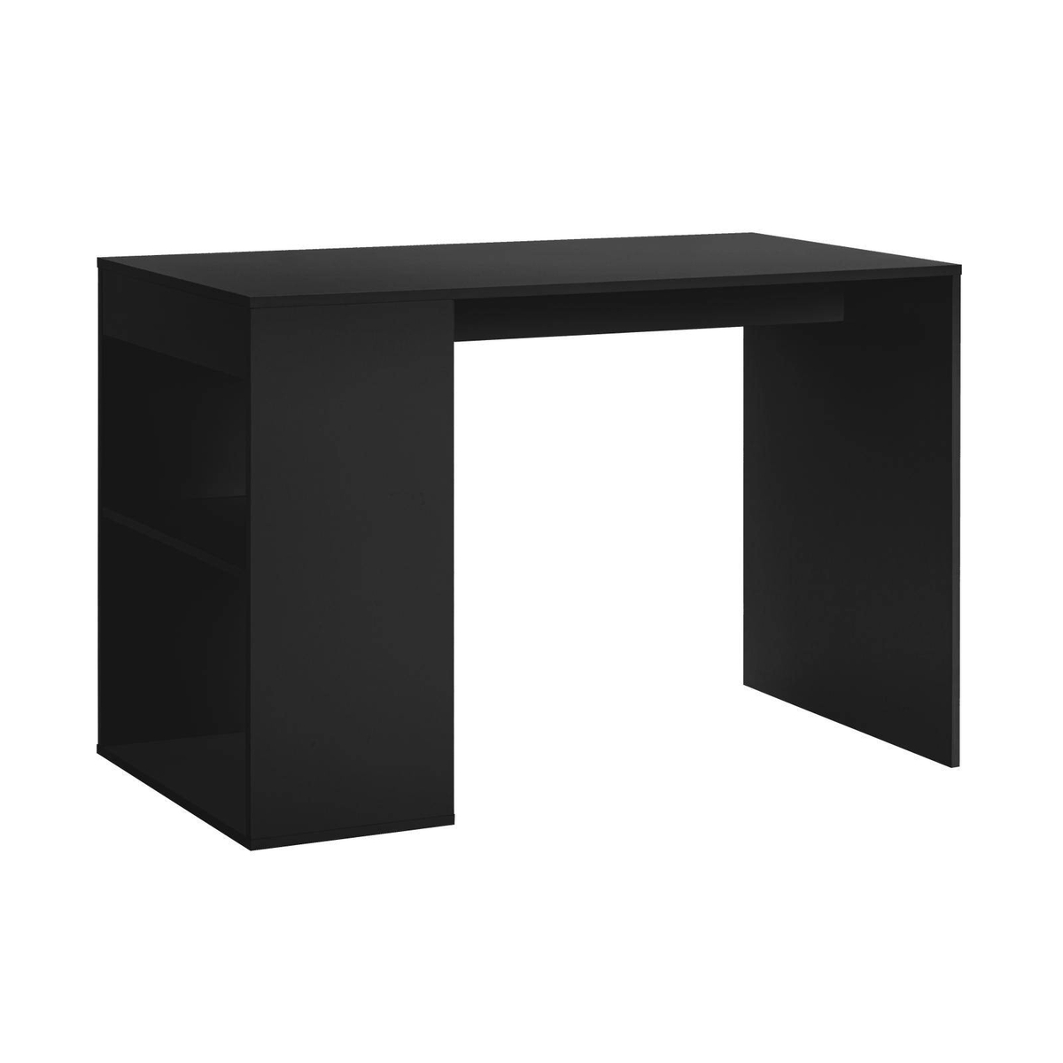 Matilda Study Desk Home Office Work Table 112cm Black - Bunnings Australia