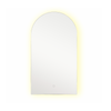 Barelli 900 x 500mm Frameless Rear Lit Arch LED Mirror - Bunnings Australia