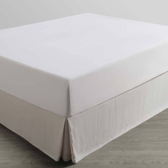 Vintage Design Homewares Queen Natural French Linen Valance - Bunnings ...