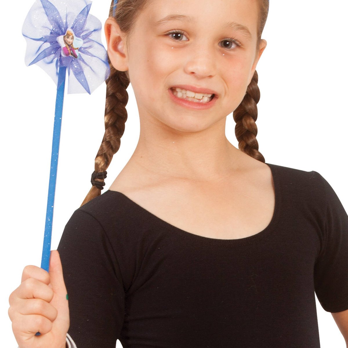 Disney Frozen Anna Headband & Wand Kids/Girls Dress Up Party Costume ...