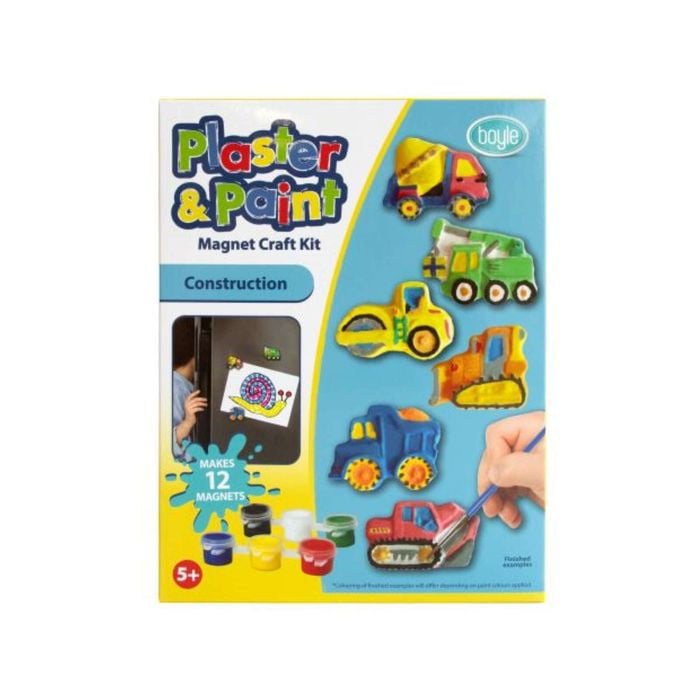 Boyle Construction Vehicles Plaster Magnet Kit - Bunnings New Zealand