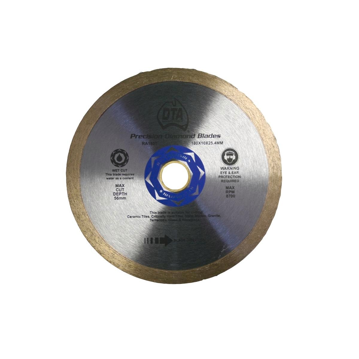 DTA 7" Replacement Tile Cutter Diamond Blade - Bunnings Australia