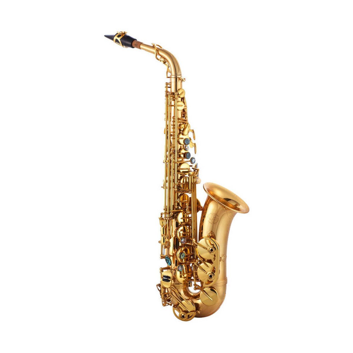 John Packer JP045BS Eb Alto Saxophone Instrument Lyre Box - Brass ...