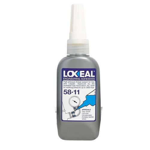 Loxeal 50ml Thread Sealant 58-11 Anaerobic Adhesive - Bunnings Australia