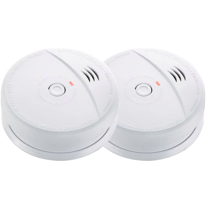 FirePro 9V Photoelectric Smoke Alarm - 2 Pack - Bunnings Australia