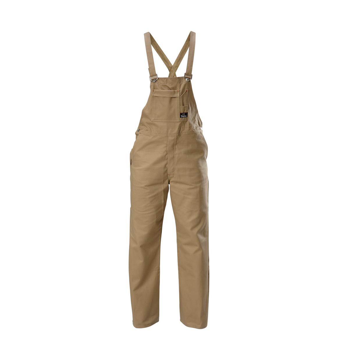 Hard Yakka Size 87R Khaki Bib And Brace Cross Back Cotton Overall ...