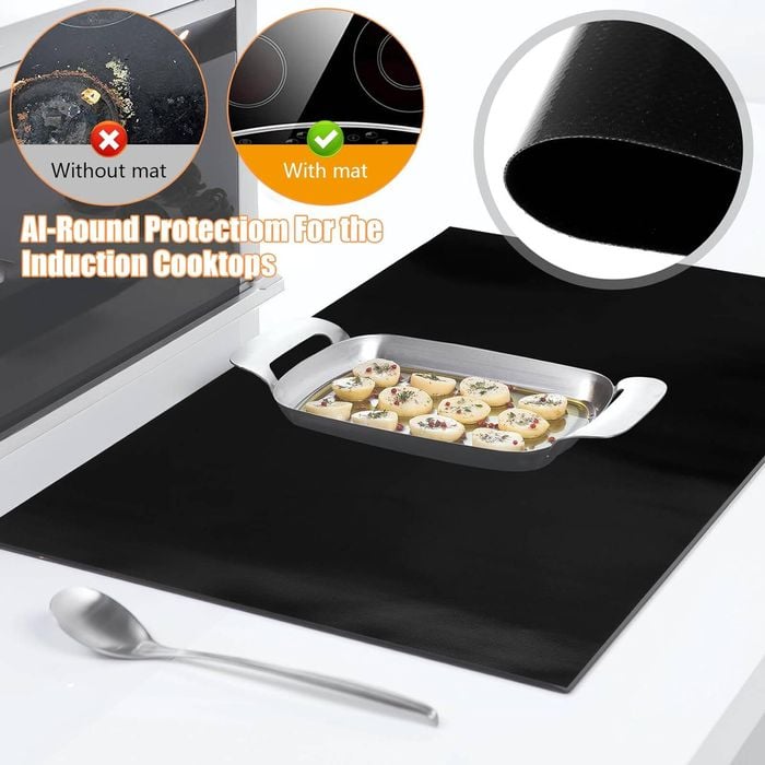 Silicone Induction Cooker Protector Mat for Kitchen Cooking - Bunnings ...