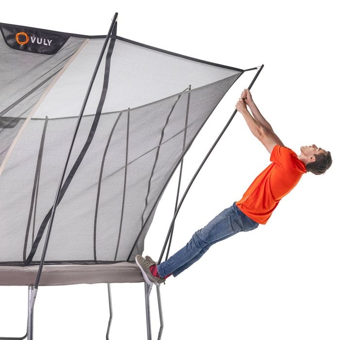 VULY Ultra 2 Small 8ft Trampoline with Enclosure - Round Kids ...