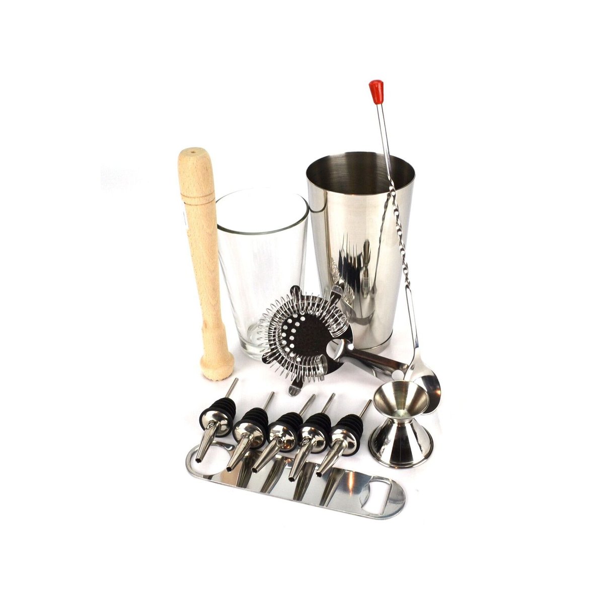 Boston Shaker Set Ss With A Davis & Waddell Bar Board - Bunnings Australia