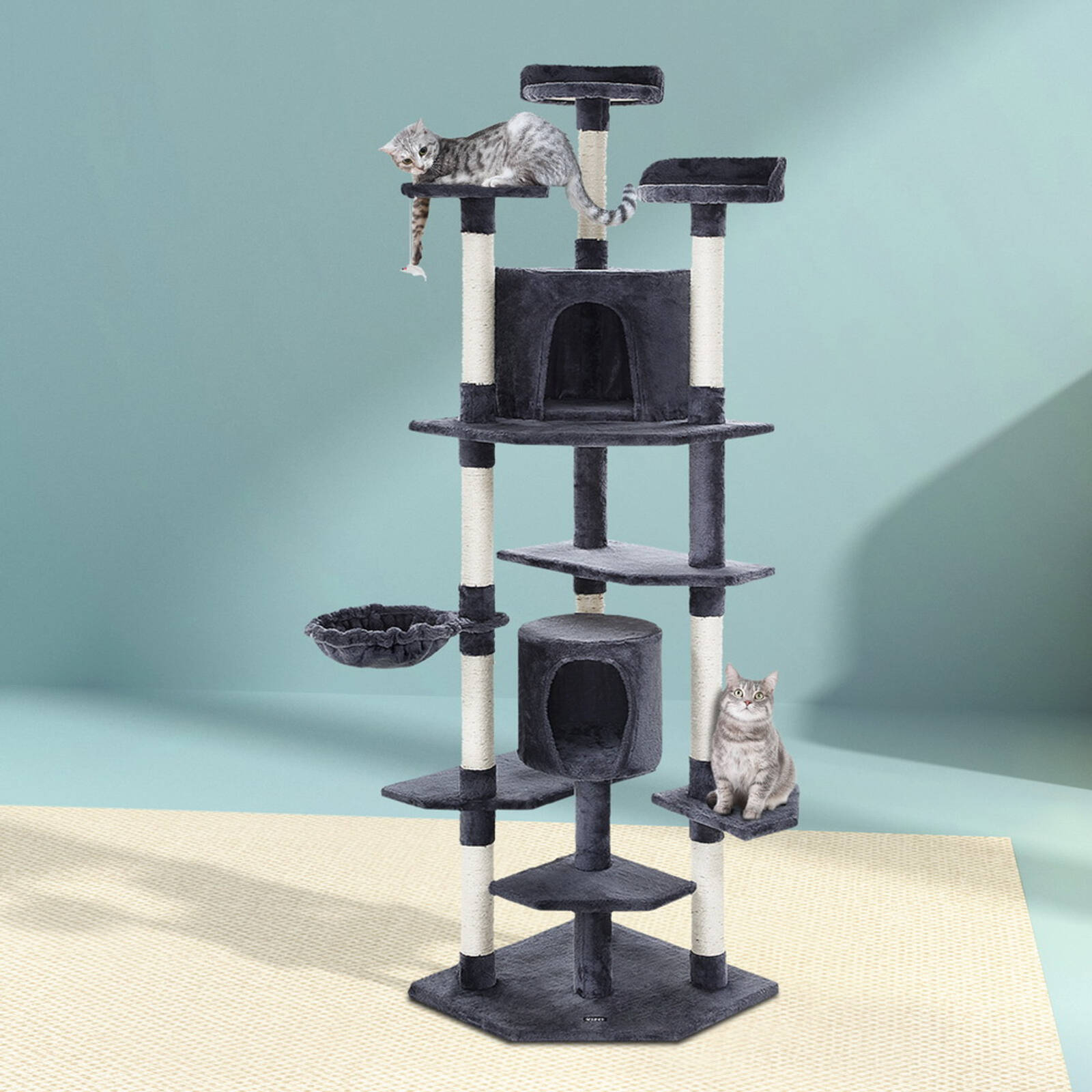 i.Pet 203cm Kitten Cat Tree Bunnings Australia