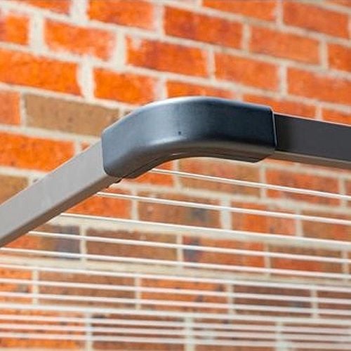 Daytek Mini Fold Down Clothesline MK2 LL - Anthracite Black - Bunnings ...