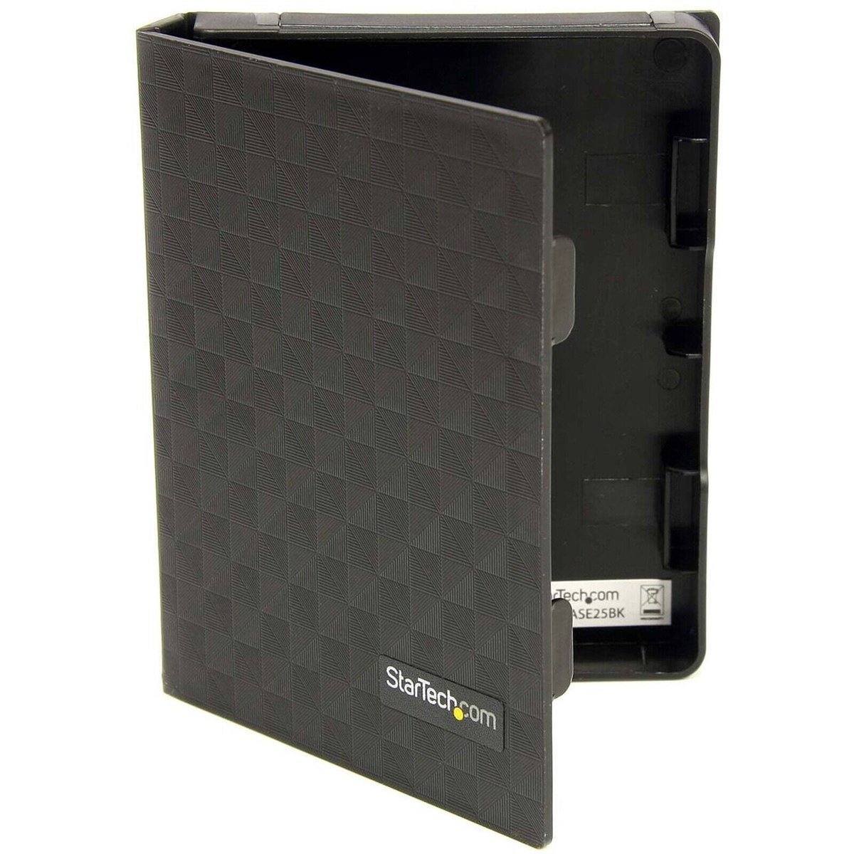 StarTech.com 2.5in Anti-Static Hard Drive Protector Case - Black (3pk ...