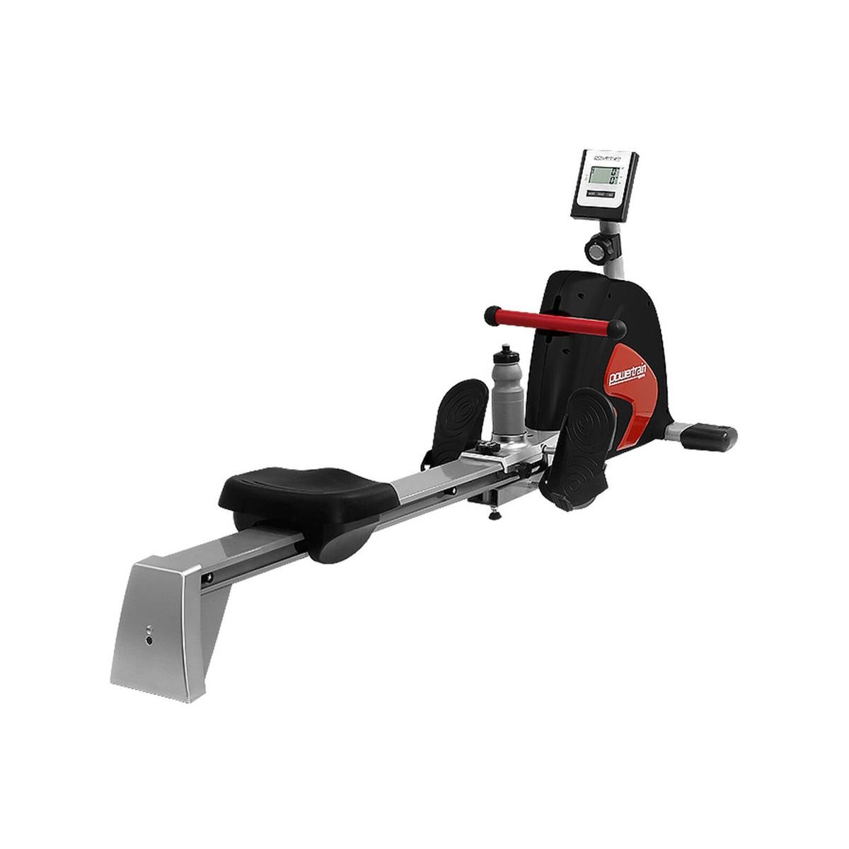 PowerTrain Black Magnetic Flywheel Rowing Machine - Bunnings Australia