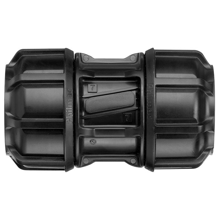 Philmac Metric 40mm Poly x Poly Pipe Joiner - Bunnings Australia