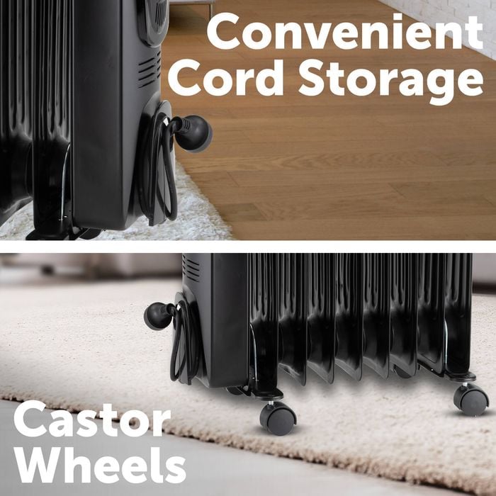 Arlec 1500W 7 Fin Oil Heater With 24 Hour Timer - Bunnings New Zealand