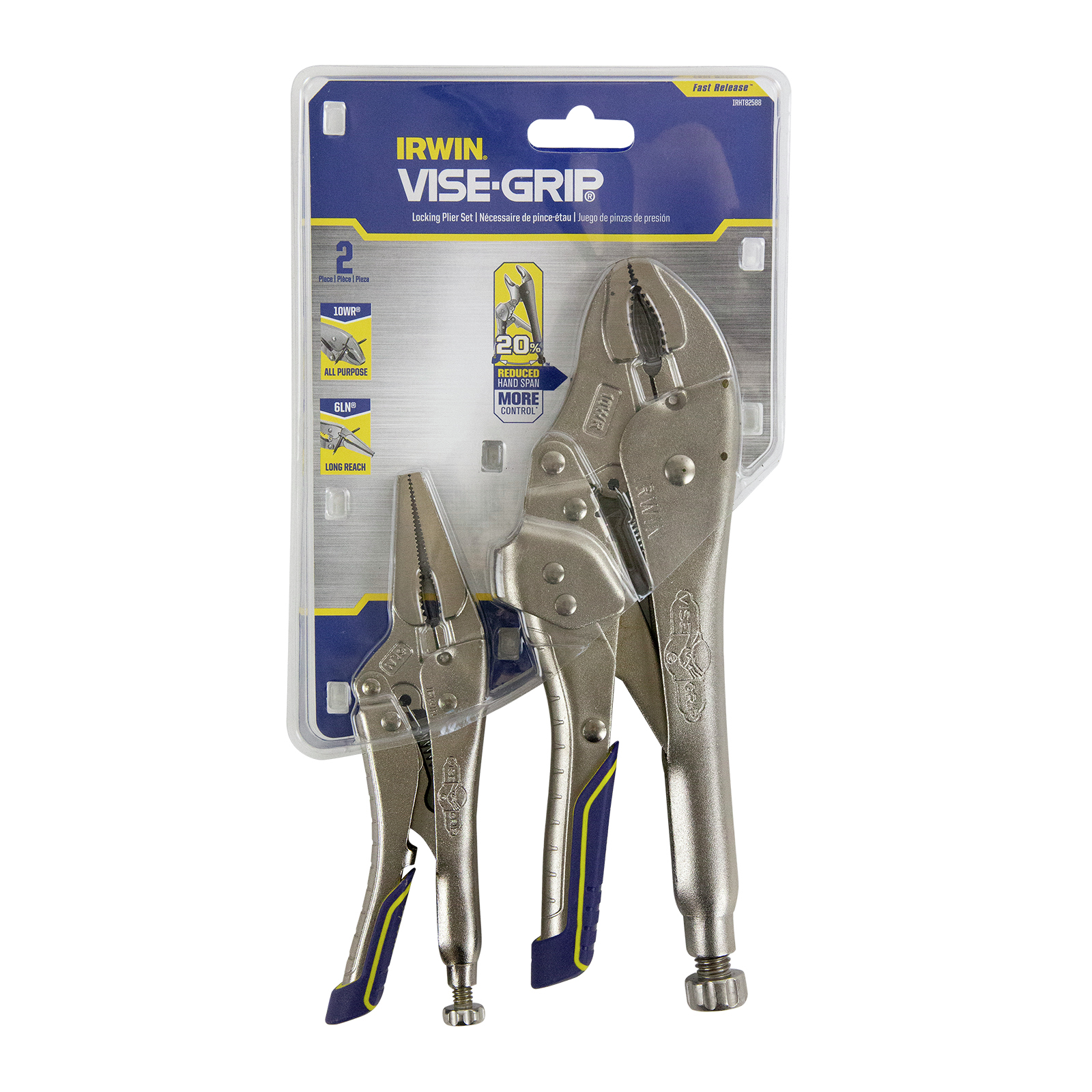 Irwin Vise Grip 2 Piece Fast Release Locking Pliers Set Bunnings Australia
