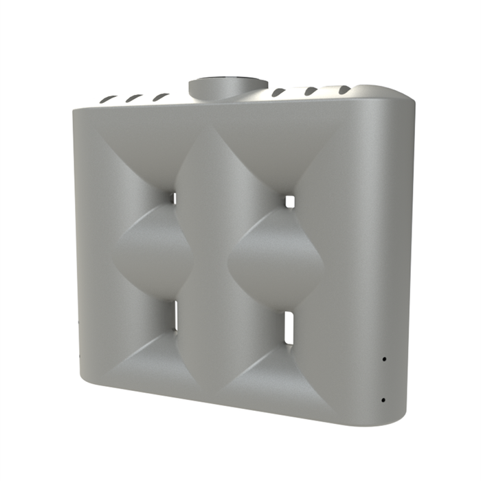 Melro Tanks 2000L Birch Grey Polyethylene Slimline 2030 Water Tank ...