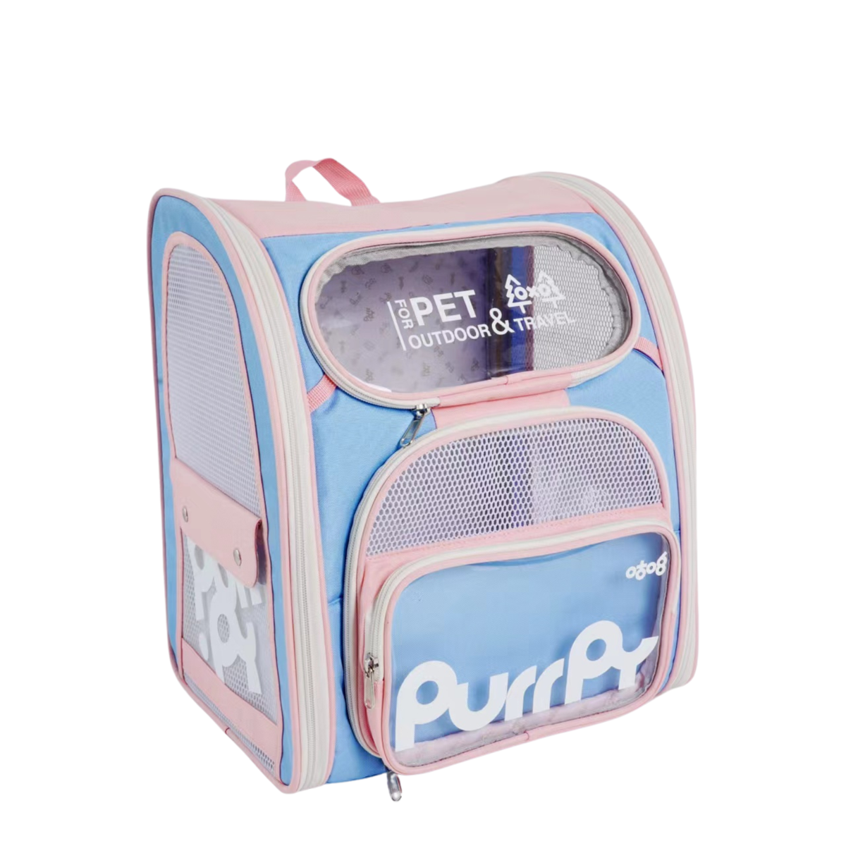 Purrpy "Candy Jelly" Pet Backpack-Pink - Bunnings Australia