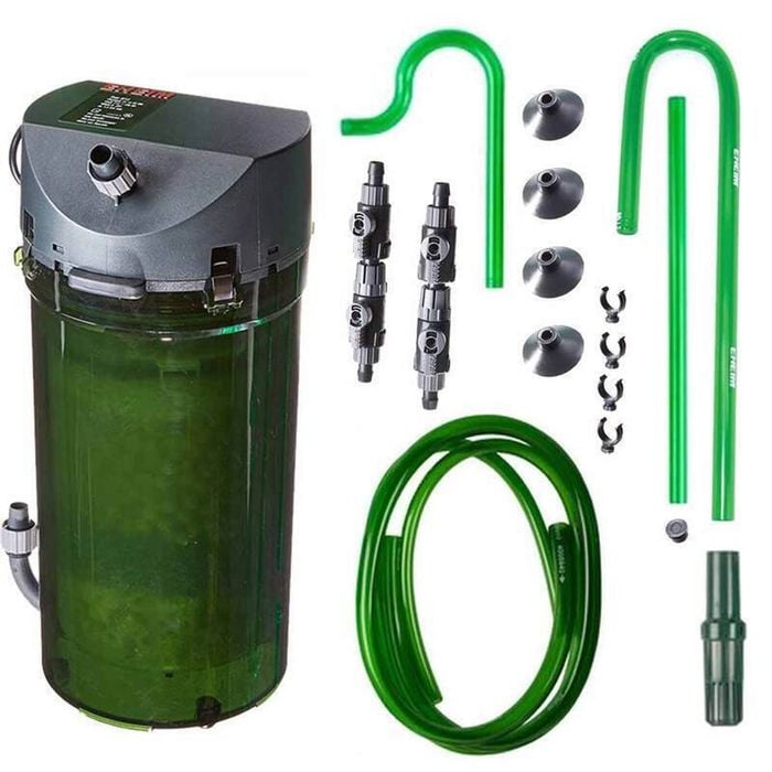 Eheim Classic 350 - 2215 With Sponge and Bio Media Aquarium Canister ...