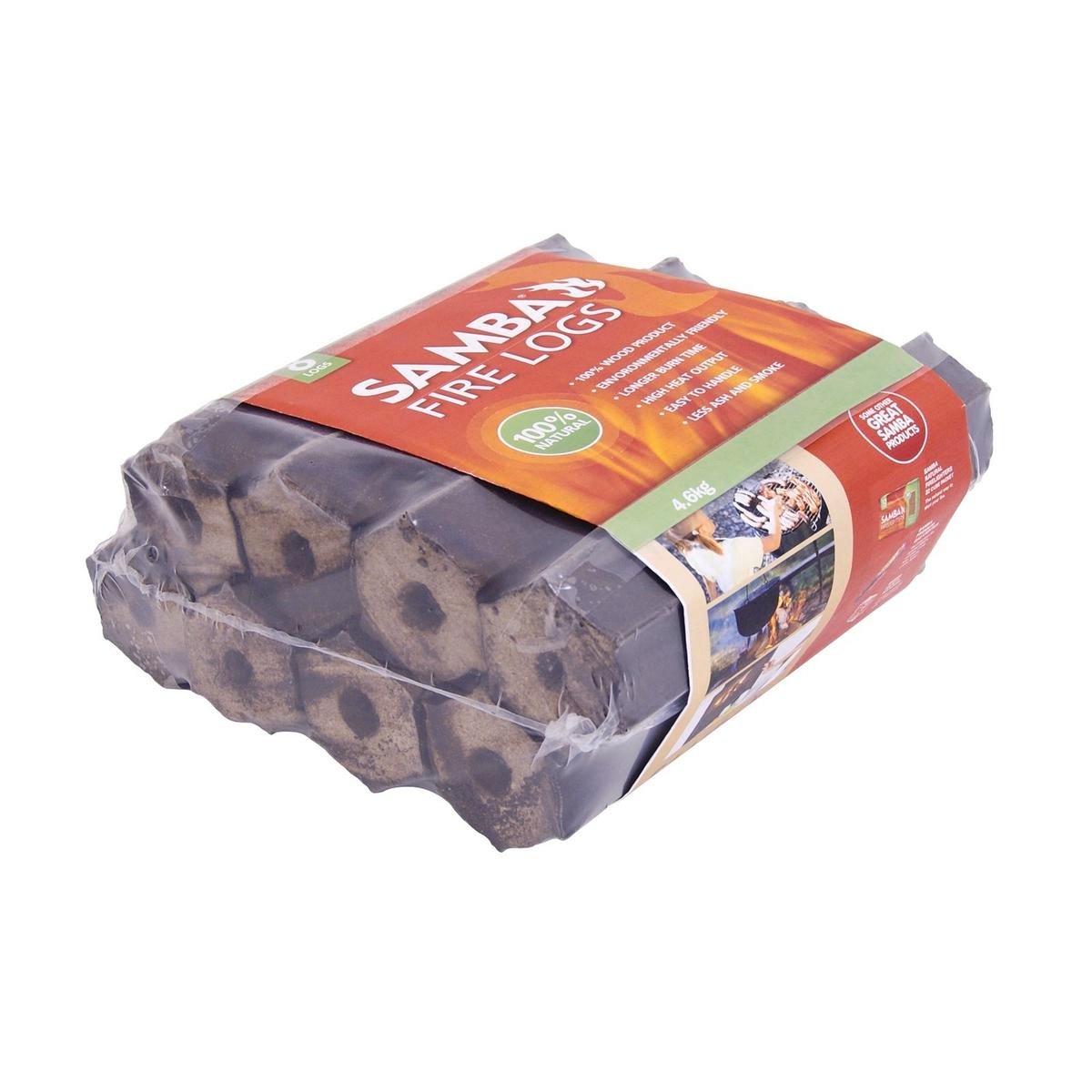 Samba Fire Logs - 8 Pack - Bunnings New Zealand