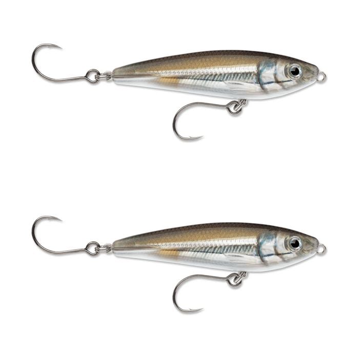 2x Rapala 7cm Saltwater X Rap SubWalk Walk the Dog Bait Fish Lures ...