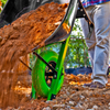 Pivot All 100L Standard Duty Wheelbarrow 762 x 1575 x 635mm Black and ...