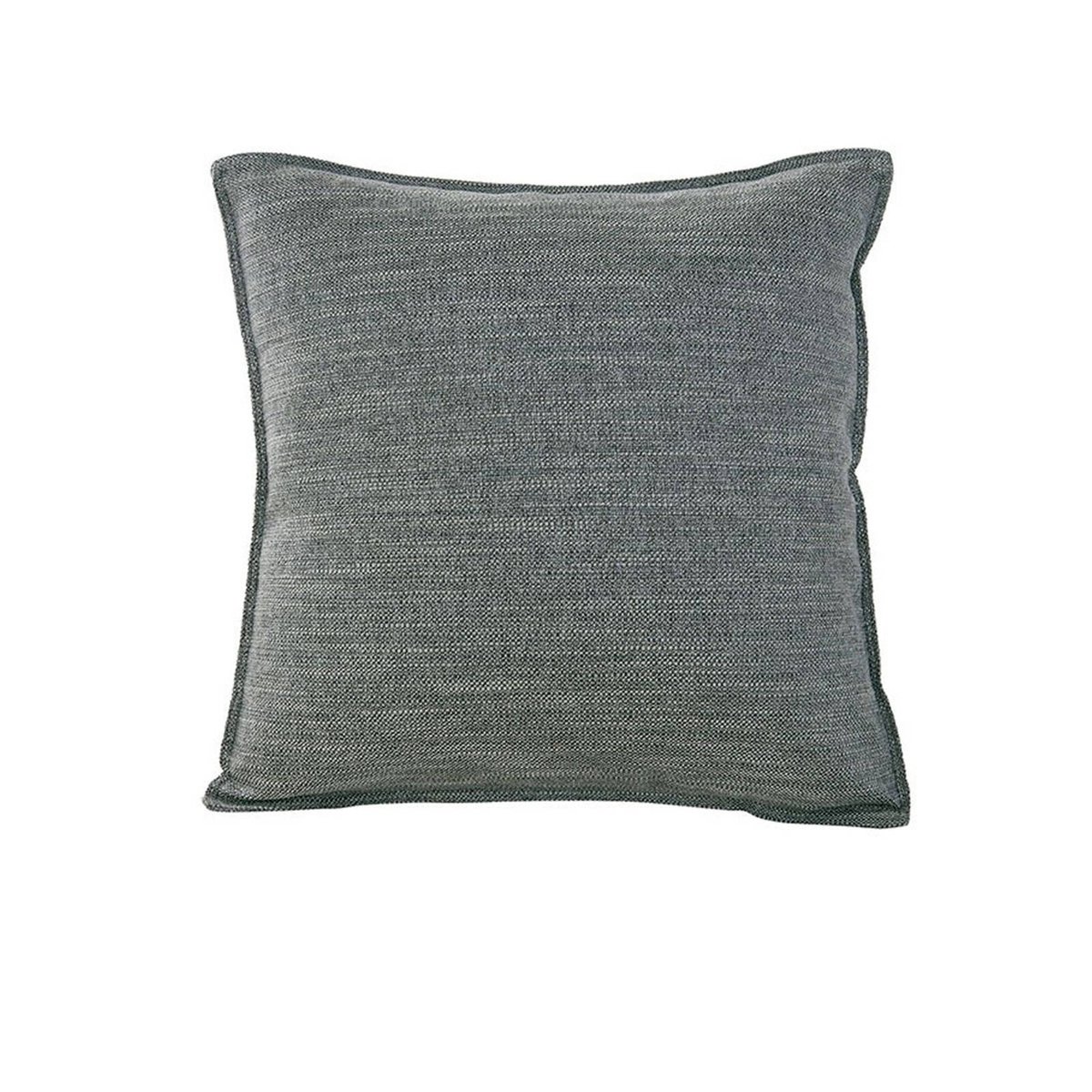Jason Linen Look Square Filled Cushion 44 x 44 + 1 cm Pewter - Bunnings ...