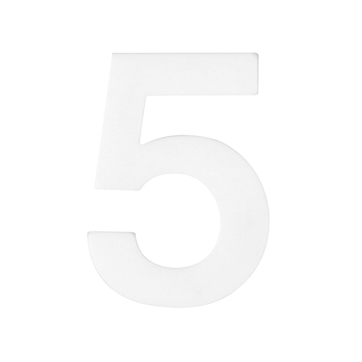 Sandleford 50mm Mode White Self Adhesive Number 5 - Bunnings Australia