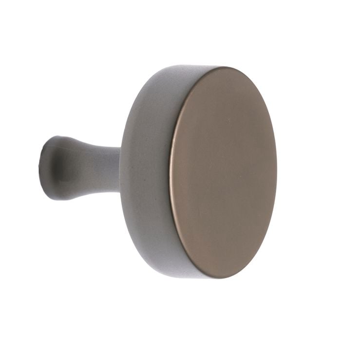 Lane 32mm Gun Metal Thick Round Knob - Bunnings Australia